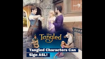 Disney Tangled Characters Can Sign American Sign Language (ASL)
