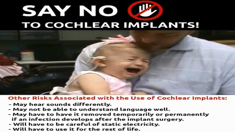 Please Say No to Risks of Cochlear Implants in Singapore